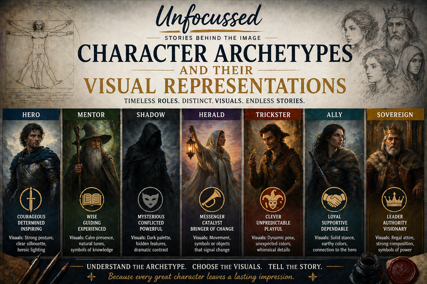 Character Archetypes and Their Visual Representations – Unfocussed ...