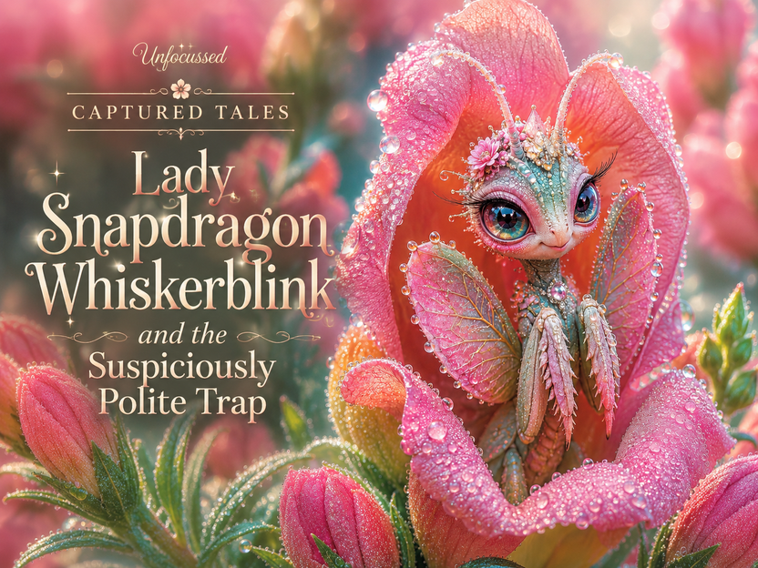 Lady Snapdragon Whiskerblink and the Suspiciously Polite Trap ...