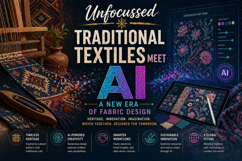 Traditional Textiles Meet AI: A New Era of Fabric Design – Unfocussed ...