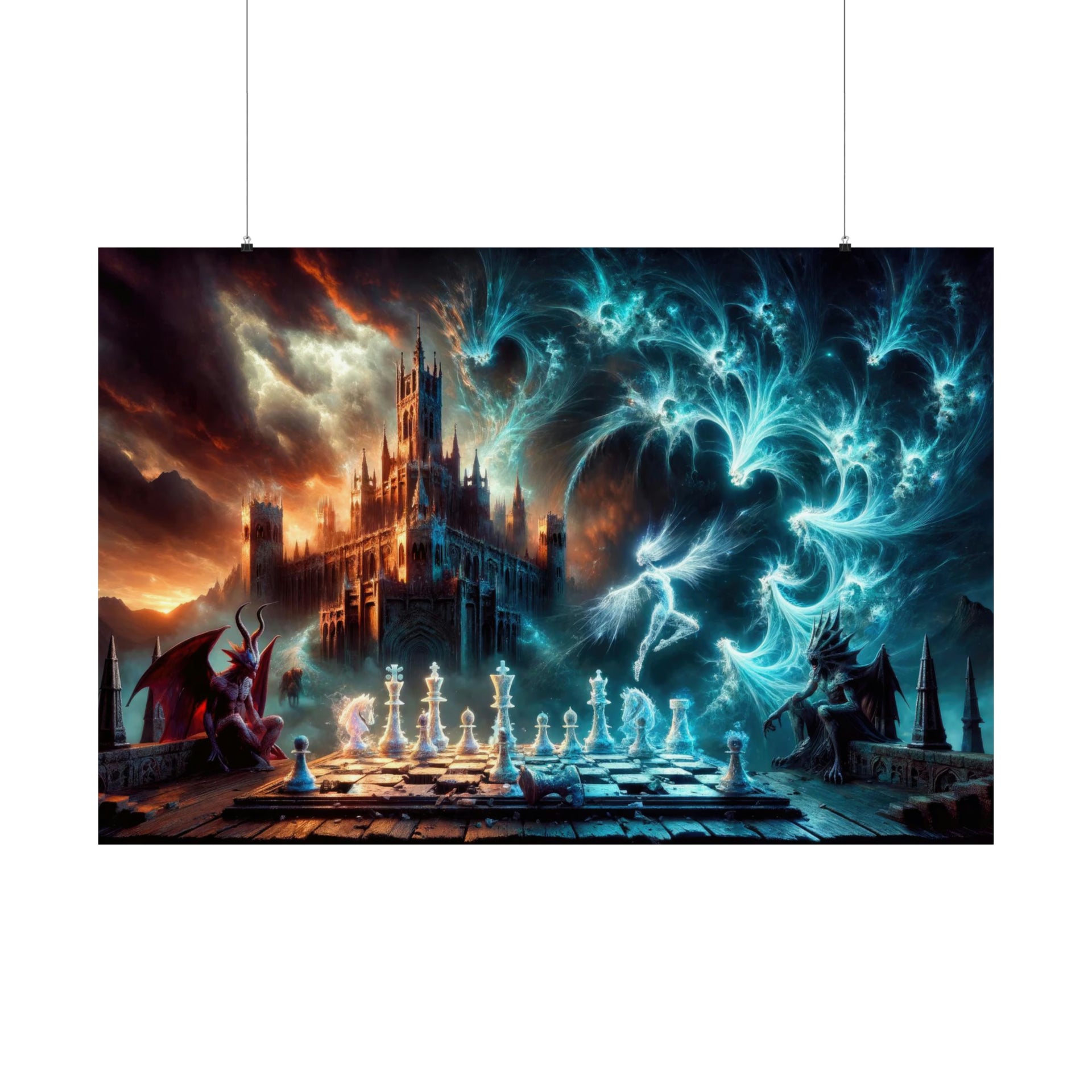Infernal Gambit Poster – Unfocussed Photography & Art