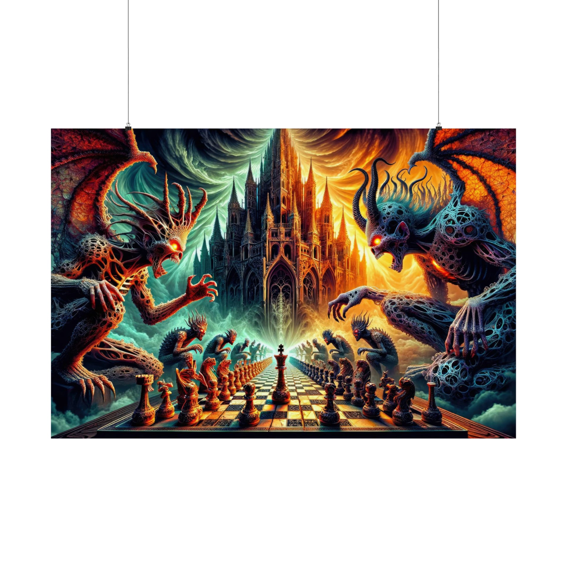 The Grandmaster's Gambit Poster – Unfocussed Photography & Art