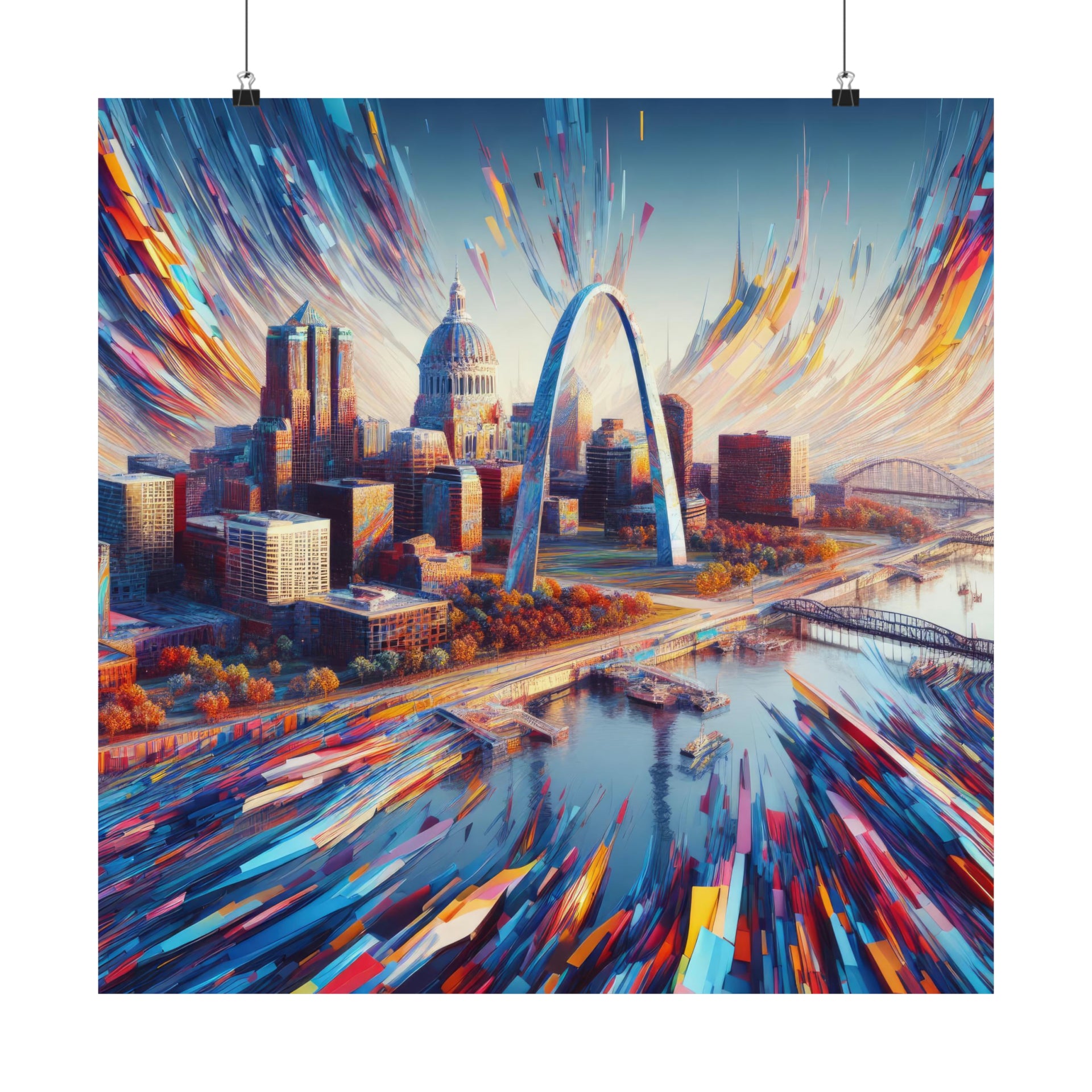 STL Prismatica Poster – Unfocussed Photography & Art