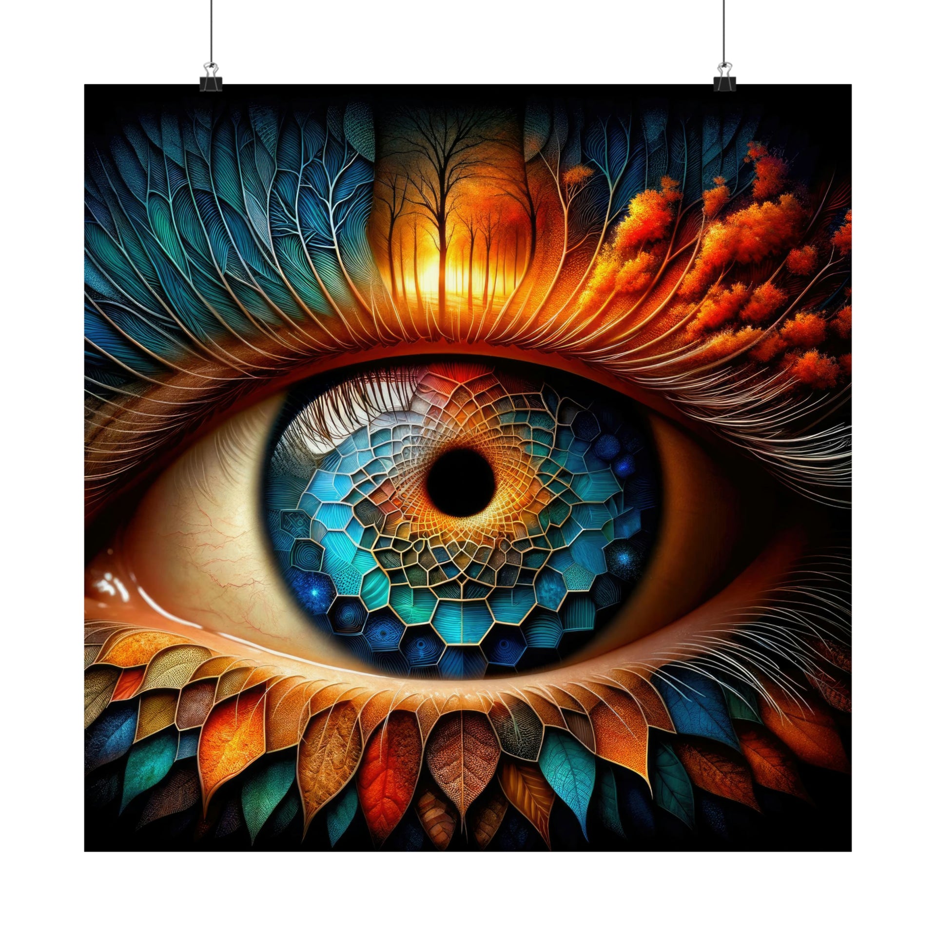 Spectral Sightlines Poster – Unfocussed Photography & Art