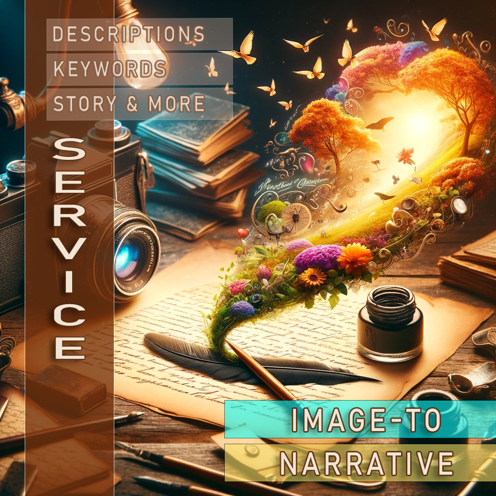 Image-to-Narrative Transformation Service – Unfocussed Photography & Art