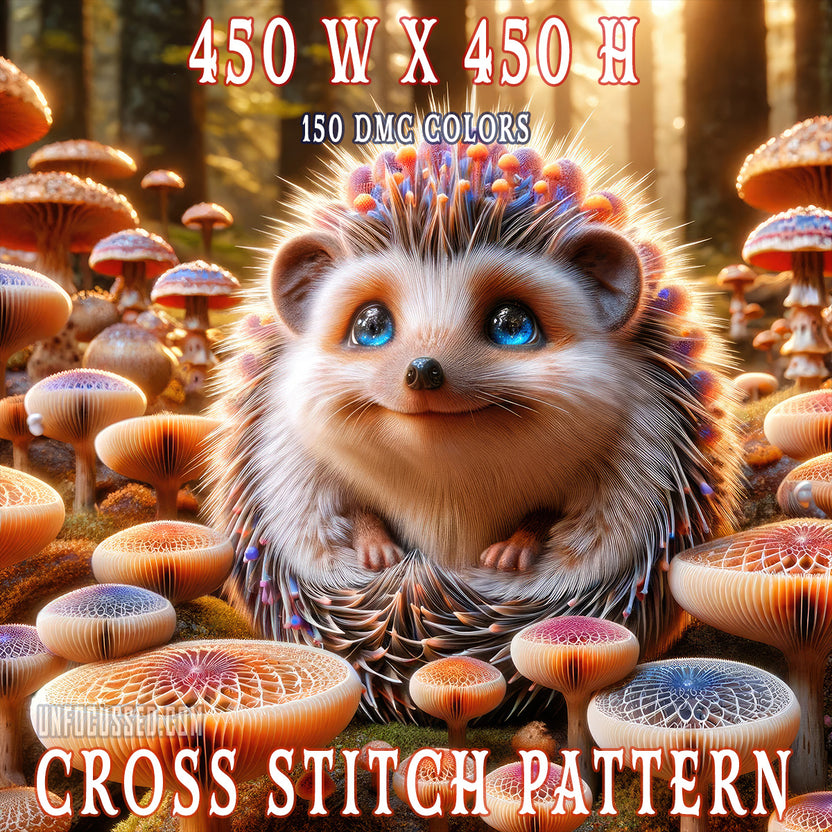 The Sentinel of the Silken Feathers Cross Stitch Pattern – Unfocussed ...