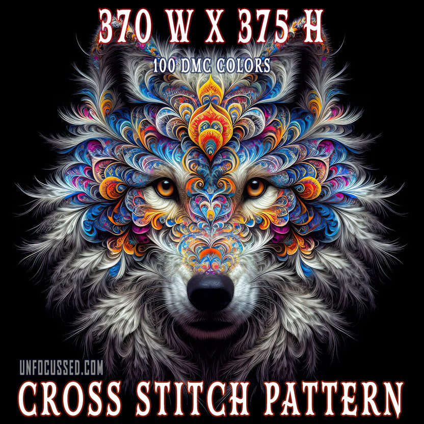 The Sentinel of the Silken Feathers Cross Stitch Pattern – Unfocussed ...